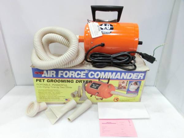 METRO AIR FORCE COMMANDER ペット用 グルーミング ドライヤー(ドライヤー)｜売買されたオークション情報、yahooの商品情報をアーカイブ公開 - オークファン ...