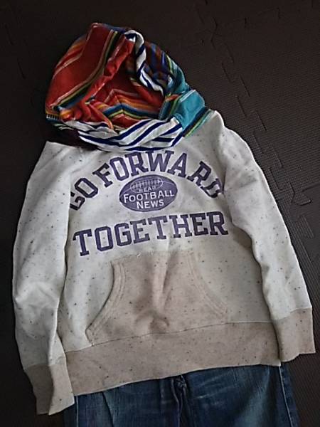 デニム＆ダンガリー ネップ パーカー 110㎝ fith(トップス)｜売買されたオークション情報、yahooの商品情報をアーカイブ公開 - オークファン（aucfan.com）