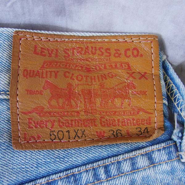 LEVIS/リーバイス LVC 501XX 1947年モデルサンフェードブルー/47501-0054/W36(W36)｜売買されたオークション情報、yahooの商品情報をアーカイブ公開 ...