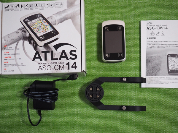 ATLAS ASG-CM14 サイクルコンピューター 別売りマウント付き(サイクルコンピューター)｜売買されたオークション情報、yahooの ...