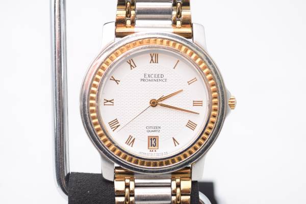 CITIZEN シチズン EXCEED エクシード プロミネンス 5717-F70141 18k 金ベゼル(エクシード)｜売買された ...