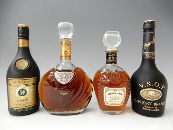 B784 未開栓 SUNTORY サントリー ブランデー 4本セット XO/XOデラックス/VSOP 2種(その他)｜売買されたオークション ...