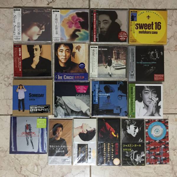 佐野元春 12cmCD 13アルバム 8cmCD 5シングル(佐野元春)｜売買されたオークション情報、yahooの商品情報をアーカイブ公開 - オークファン（aucfan.com）