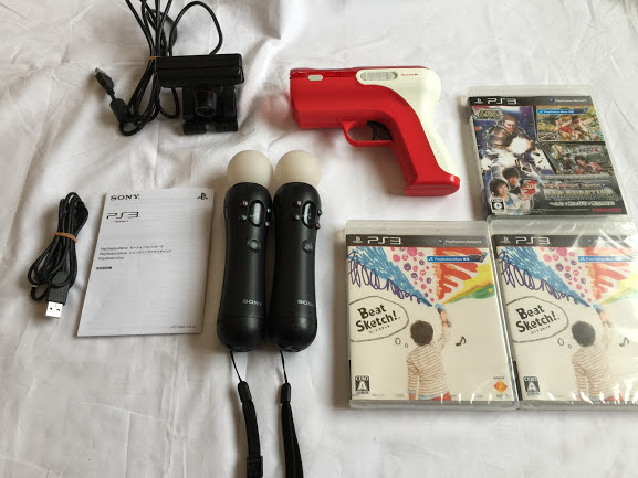 PS MOVE モーションコントコーラー2本 PS eye ガンアタッチメント おまけソフト 一式セット PS3 PS4 PS VR(アクセサリ、周辺機器)｜売買されたオークション情報 ...