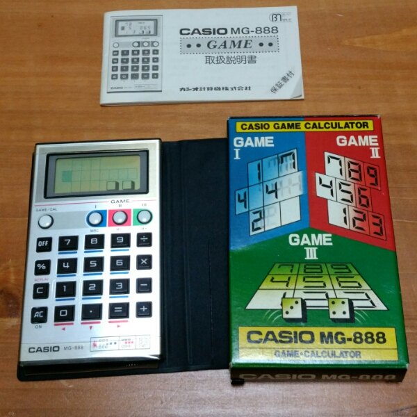 カシオ CASIO ゲーム電卓 MG-888 箱 取扱説明書付き 状態良好(おもちゃ、ゲーム)｜売買されたオークション情報、yahooの商品 ...