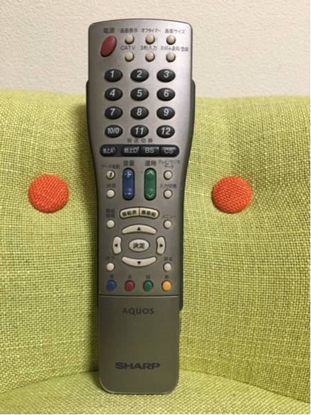 シャープ SHARP アクオス AQUOS テレビ リモコン GA434WJSA(リモコン)｜売買されたオークション情報、yahooの商品情報をアーカイブ公開 - オークファン（aucfan.com）