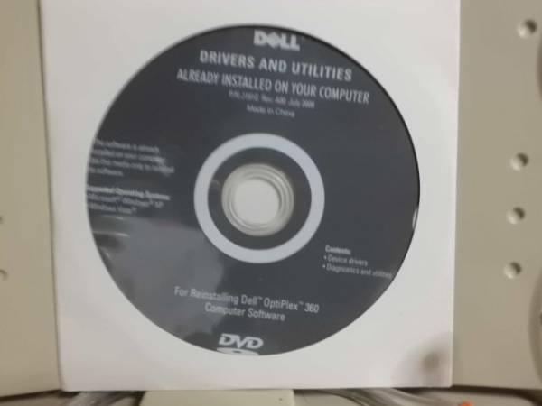 1 送料0 DELL製 DRIVERS AND UTILITIES For OptiPlex 360 J191G(デバイスドライバ、周辺機器 ...