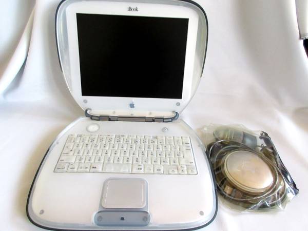 DG112 500円 Mac アップル iBook M2453 ノートパソコン シェル型 グラファイト(iBook)｜売買されたオークション ...