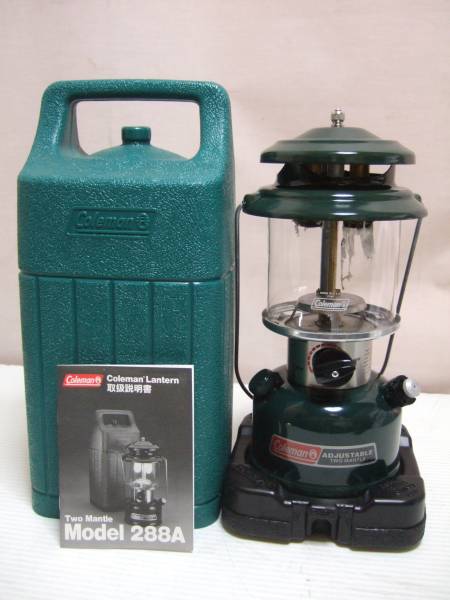 Coleman コールマン ツーマントル ランタン MODEL 288A ADJUSTABLE(ホワイトガソリンランタン)｜売買された ...