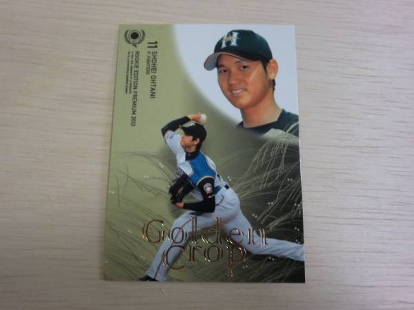 BBM 2013 RP.43 大谷翔平 Golden Crop ROOKIE EDITION PREMIUM(2013年～)｜売買されたオークション情報、yahooの商品情報をアーカイブ公開 ...