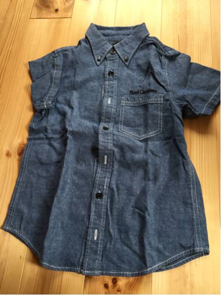 RAD CUSTOM ラッドカスタム bebe 130 デニムシャツ(半袖Tシャツ)｜売買されたオークション情報、yahooの商品情報をアーカイブ公開 - オークファン（aucfan.com）