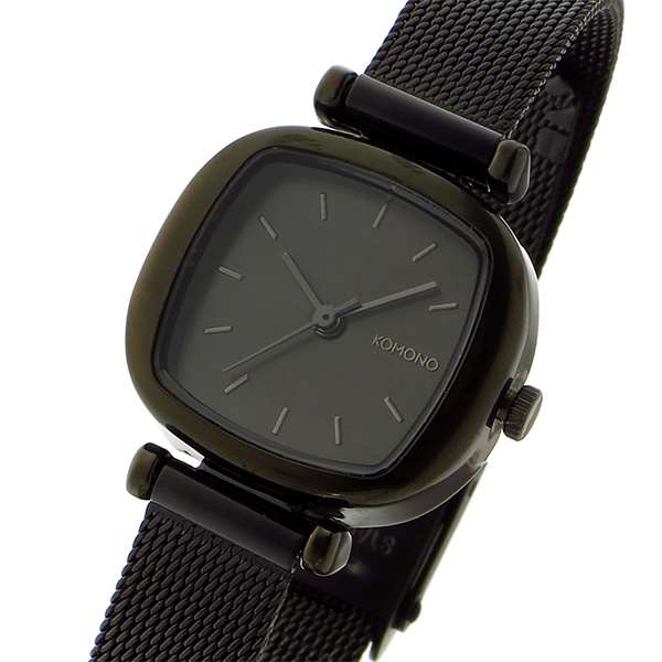 コモノ KOMONO クオーツ レディース 腕時計 KOM-W1243 ブラック レディース 本物(3針（時、分、秒）)｜売買された ...