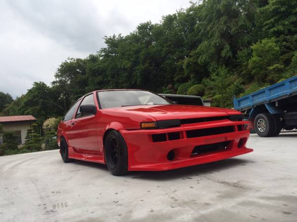 AE86 レビン トレノ顔 62年式 機関良好 全塗装 改造多数 現車確認可能(カローラレビン)｜売買されたオークション情報、yahooの商品情報をアーカイブ公開 - オークファン ...