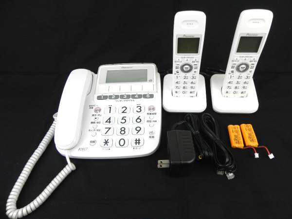 W490 Pioneer/パイオニア デジタルコードレス電話機 子機2個 TF-SE10W(電話機一般)｜売買されたオークション情報 ...