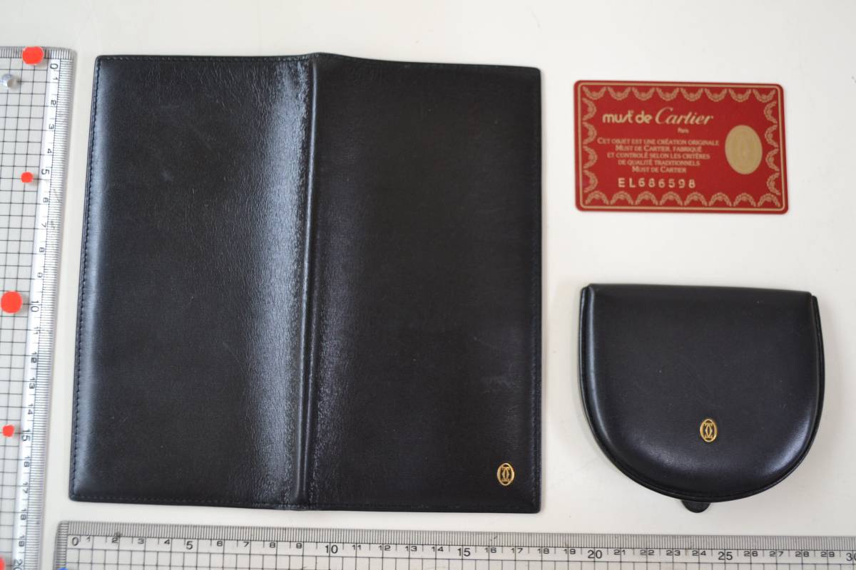 D15 カルティエ ブラック 札入れ＆コインケース(財布)｜売買されたオークション情報、yahooの商品情報をアーカイブ公開 - オークファン（aucfan.com）