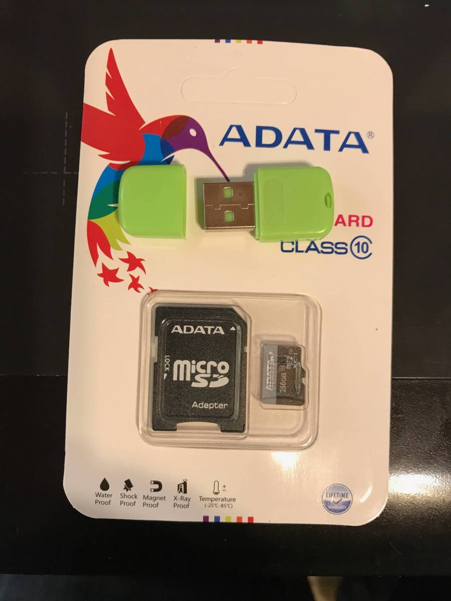 256GB ADATA マイクロSDXCカード SDカードアダプター メモリースティックアダプター付き(16GB)｜売買されたオークション情報、yahooの商品情報をアーカイブ公開 ...