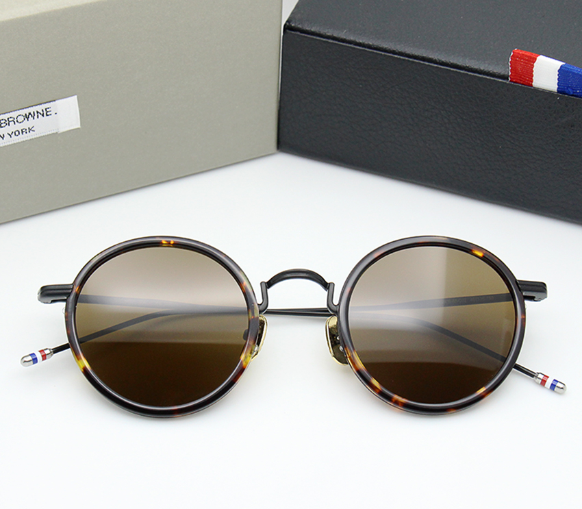 トムブラウン THOM BROWNE 眼鏡フレーム サングラス 鼈甲色 TBS906-46-C02 46ロ25-150(セル、プラスチックフレーム)｜売買されたオークション情報、yahooの ...