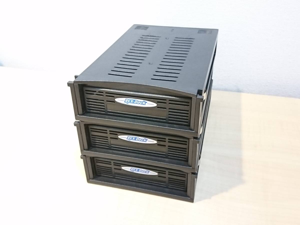 RATOC REX-Dock 3.5インチHD／ドライブ用 交換用トレイ 3個セット(UltraATA)｜売買されたオークション情報、yahooの商品情報をアーカイブ公開 - オークファン ...