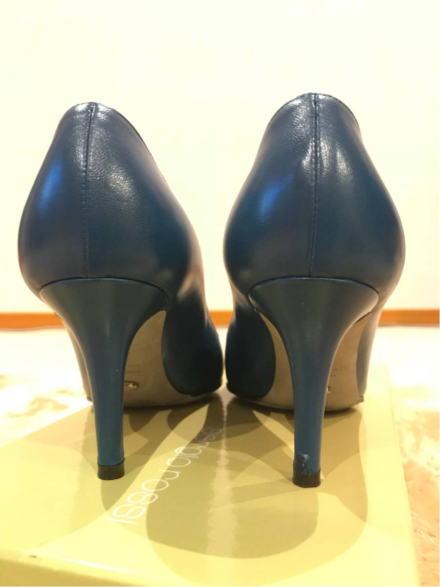 Sergio rossi 361/2. A18770-MCPZO1-4620-110 DEEP SEA Cuoio/Ricoperto(女性用 ...