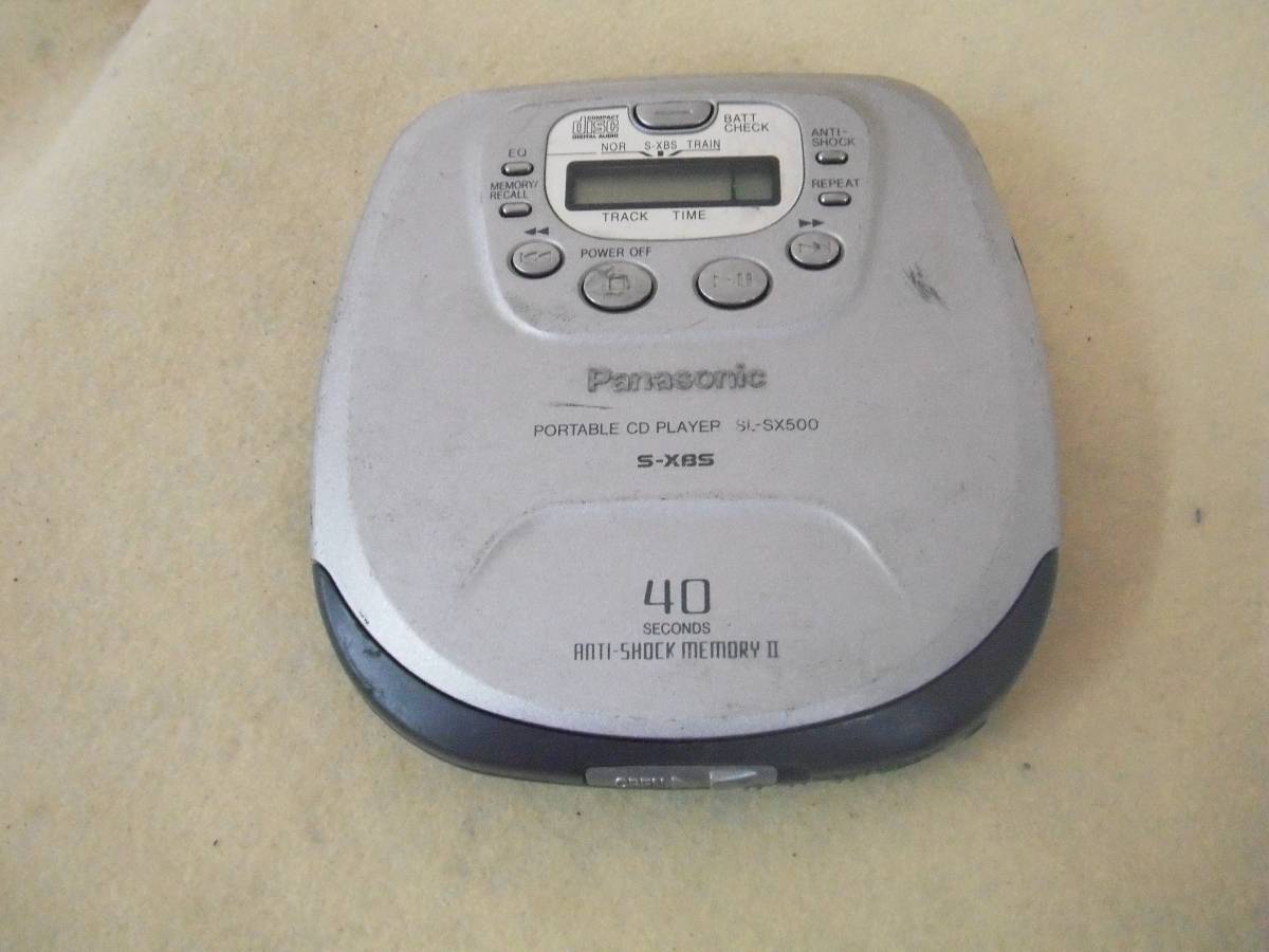 Panasonic CDプレーヤー ジャンク シルバー SL-SX500 CK-1108-33(CDプレーヤー)｜売買されたオークション情報、yahooの商品情報をアーカイブ公開 ...