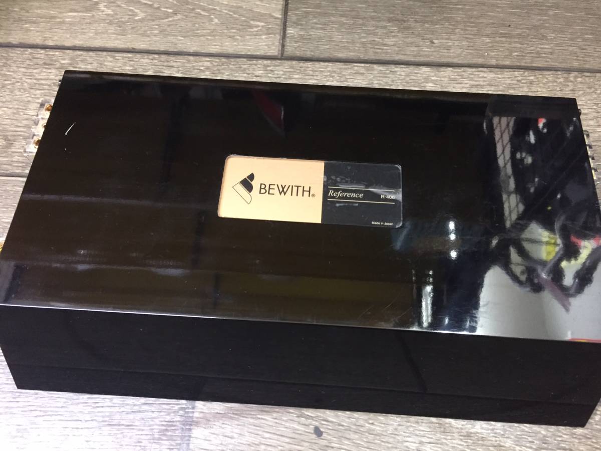 BEWITH ビーウィズ 4ch Power Amplifier Reference リファレンス R-406 パワーアンプ 品(アンプ)｜売買されたオークション情報、yahooの商品情報を ...