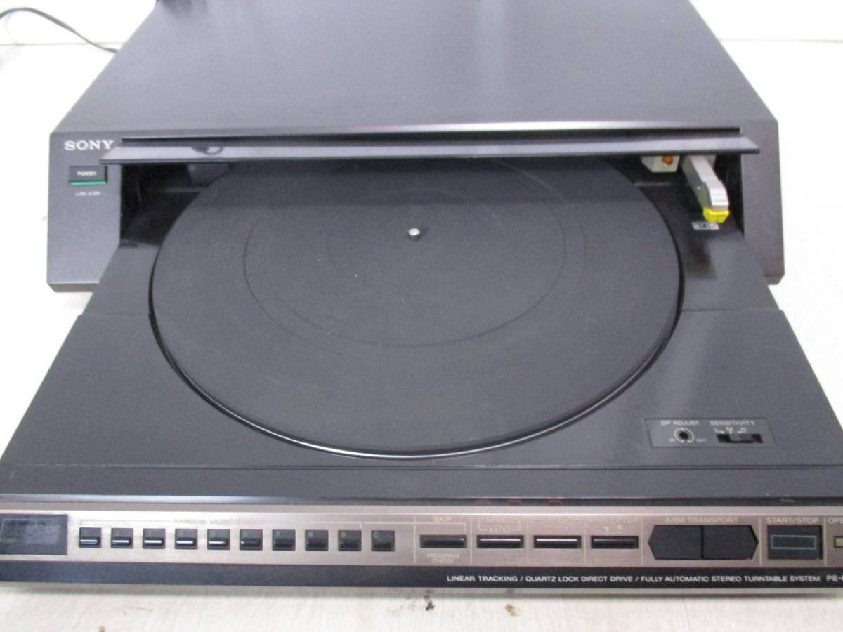 SONY PS-FL610 フルオートプレイヤー レコードプレイヤー /A158(ポータブルプレーヤー)｜売買されたオークション情報 ...