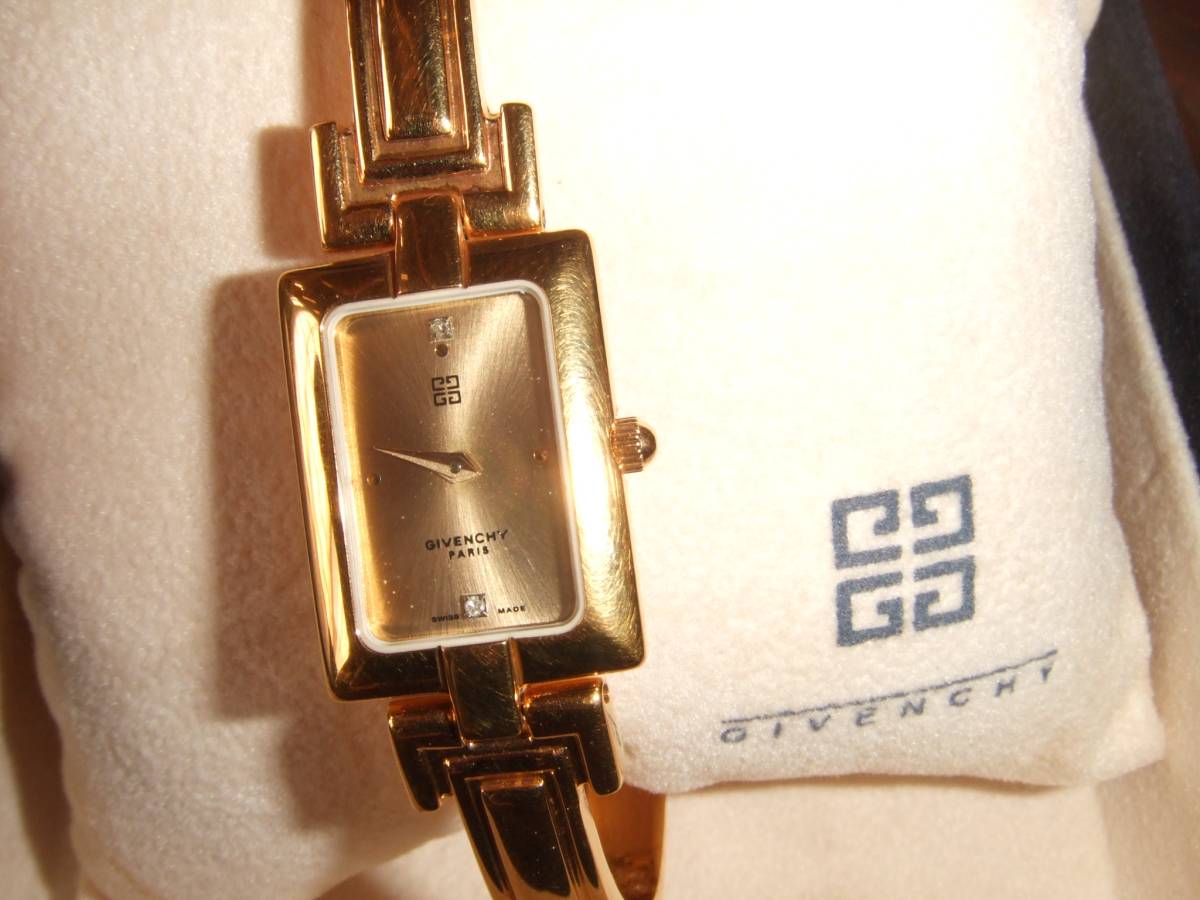 GIVENCHY ジバンシー 腕時計 MILLESIME REG.MODEL ゴールド 箱付き ジャンク品 定形外340円発送(ジバンシイ)｜売買されたオークション情報、yahooの商品情報を ...