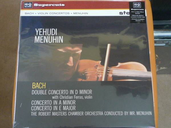 メニューイン/バッハ ヴァイオリン協奏曲 高音質180g重量盤(協奏曲)｜売買されたオークション情報、yahooの商品情報をアーカイブ公開 - オークファン（aucfan.com）