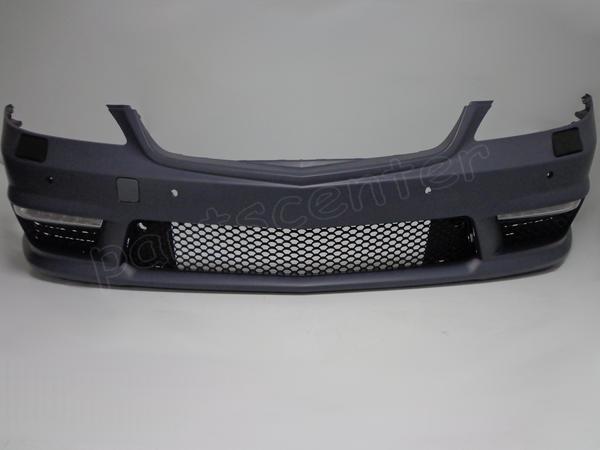 ベンツ S W221 S350 S500 S550 S600 ハイブリット → S63 S65 AMG 後期 フロント バンパー グリル ...