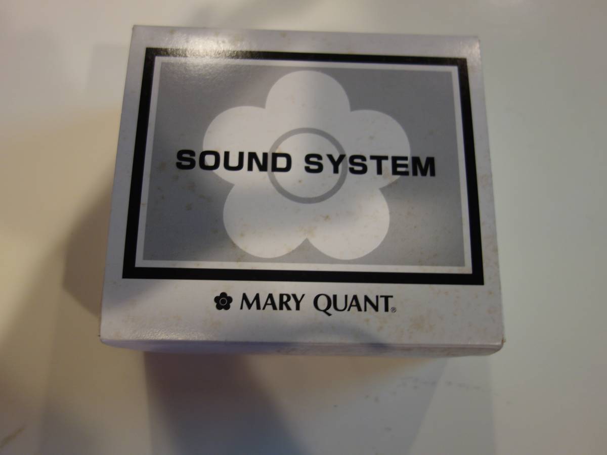 MARY QUANT マリー クワント ノベルティ SOUND SYSTEM カセットプレーヤー(その他)｜売買されたオークション情報、yahooの商品情報をアーカイブ公開 - オークファン ...
