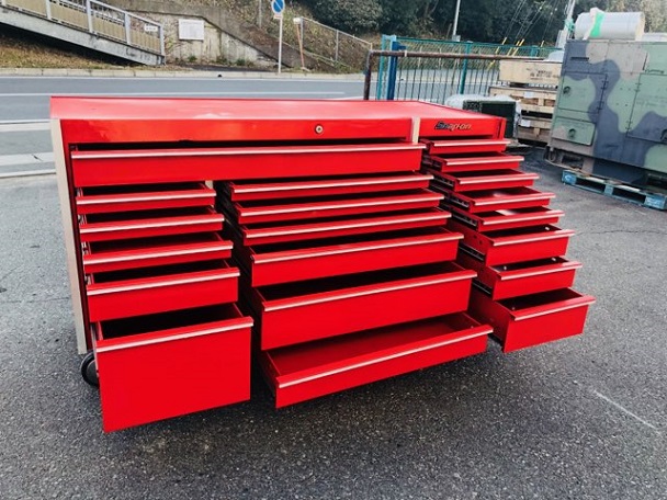 Snap-On/スナップオン ツールキャビネット キャスター付 工具箱 チェスト KRL7003B AL11W(設置型)｜売買された ...