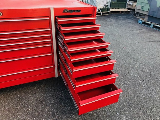 Snap-On/スナップオン ツールキャビネット キャスター付 工具箱 チェスト KRL7003B AL11W(設置型)｜売買された ...