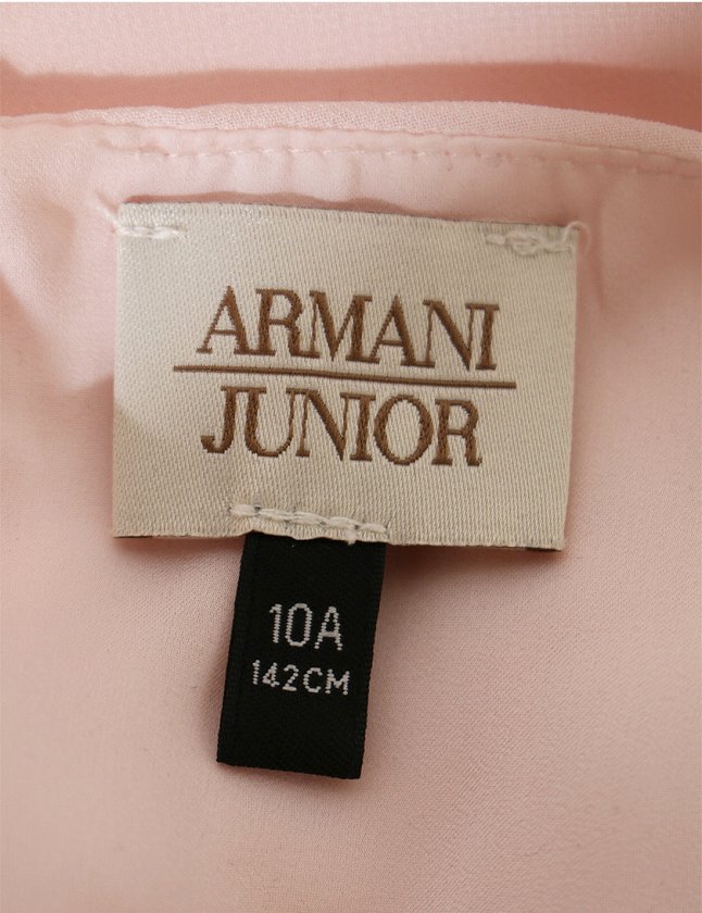 アルマーニ ジュニア ARMANI Jr ワンピース ノースリーブ ピンク KIDS ミニ丈 無地 10A 142(ワンピース（ミニ）)｜売買されたオークション情報、yahooの商品情報を ...
