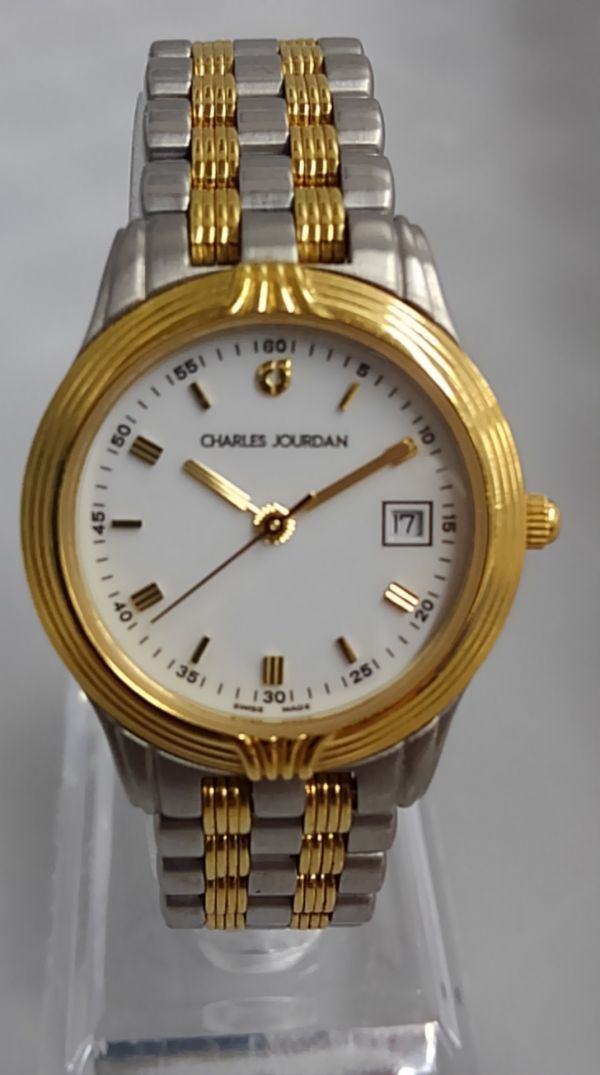 CHARLES JOURDAN シャルル ジョルダン メンズ クオーツ 腕時計 不動 0H1201-A00000-126(シャルル ジョルダン ...