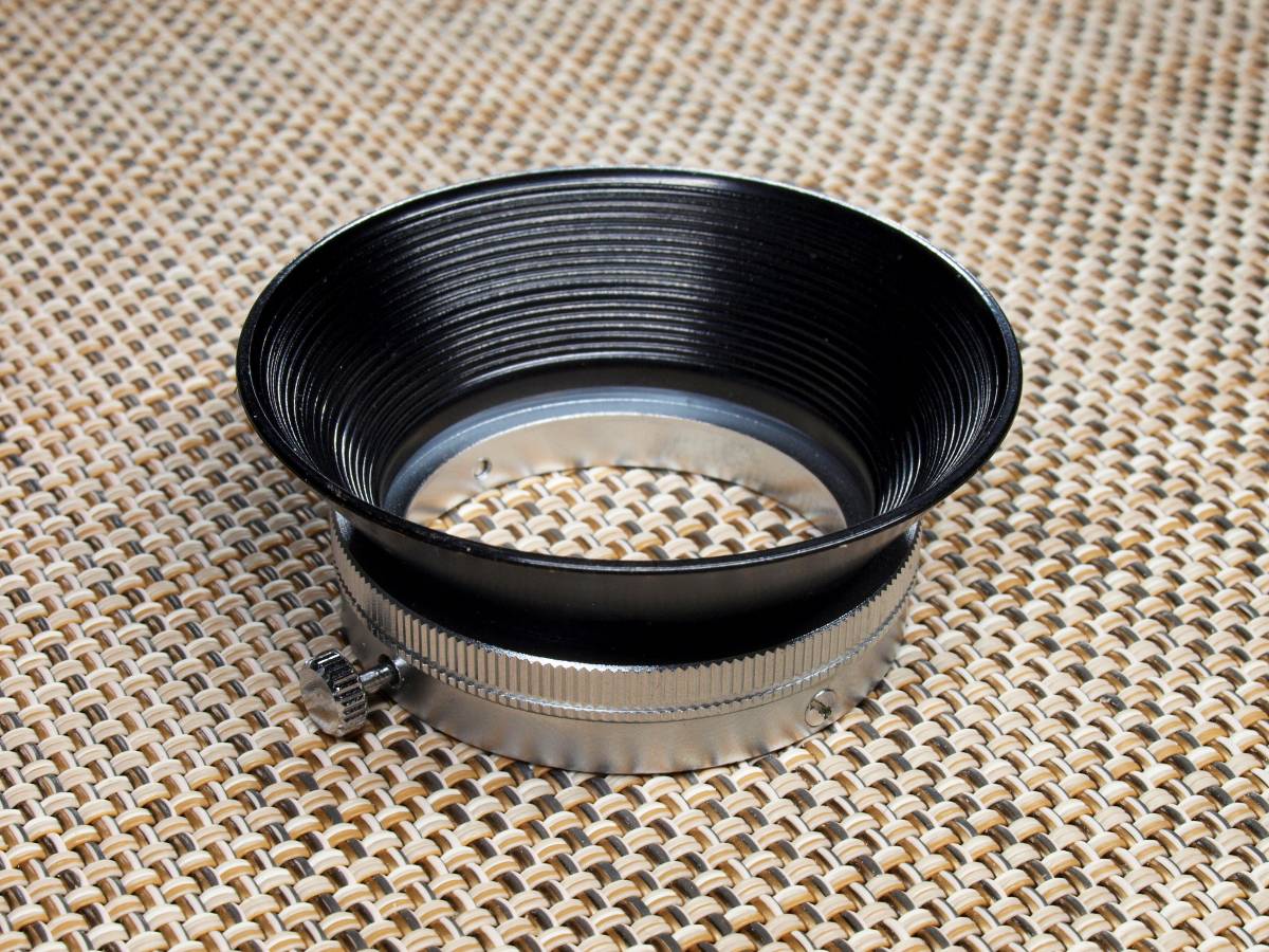 A36 → E39 アダプター SOOGZ互換品 ＋ 39mm 広角レンズ用フード 鋳物製 セット ／ エルマー ズマロンなどに(ライカ ...