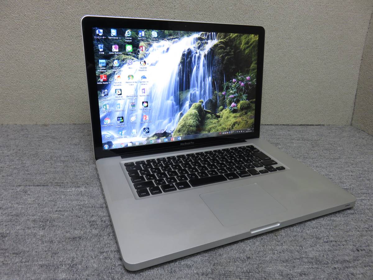 MacBook Pro A1286 15.4型 2.4GHz / 8GB / 1000GB ダブル Mac OS X & Windows7 ...