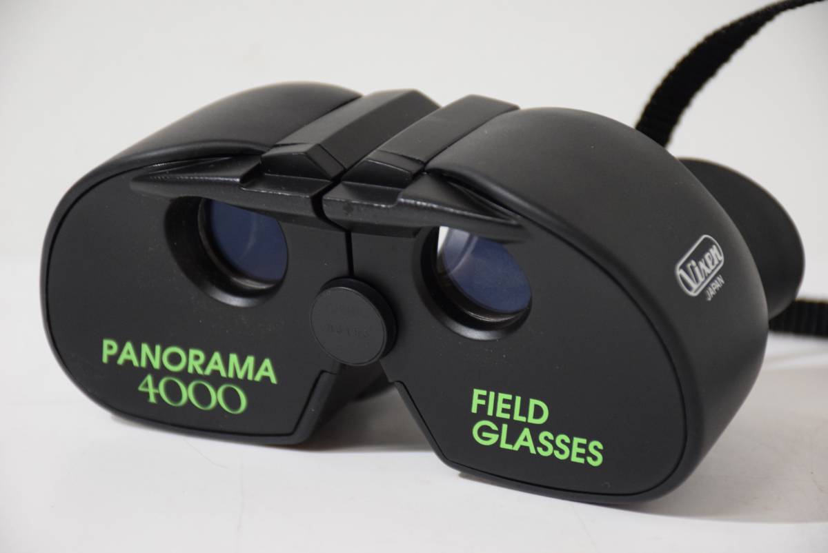 Vixen ビクセン PANORAMA4000 3.8x 双眼鏡 FIELD GLASSES 光学機器 専用ケース付き ウエストポーチタイプ ...