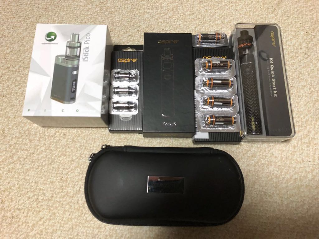 Eleaf istick pico 18650バッテリー付き / Aspire K4 / Aspire Pockex / vapeセットスペア ...