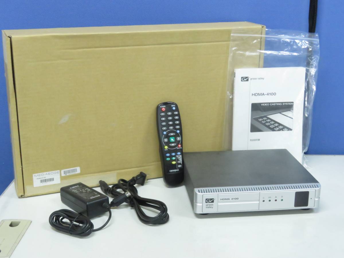 グラスバレー ネットワーク対応 ハイビジョンプレーヤー HDMA-4100A 現状 2(プロ用、業務用)｜売買されたオークション情報 ...