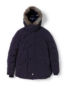 nonnative EXPLORER HOODED DOWN JACKET - P/N TWILL ノンネイティヴ ダウンジャケット NAVY size 0(ジャケット、上着)｜売買された ...
