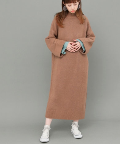 アーバンリサーチ KBF BIGニットワンピース ORANGE mix(ワンピース)｜売買されたオークション情報、yahooの商品情報をアーカイブ公開 - オークファン（aucfan.com）