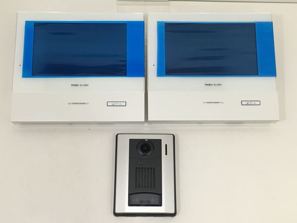 開封済 アイホン ROCOタッチ7 AAI-45W/H モニター付親機 モニター付子機 カメラ付玄関子機 3点セット 0902 ...
