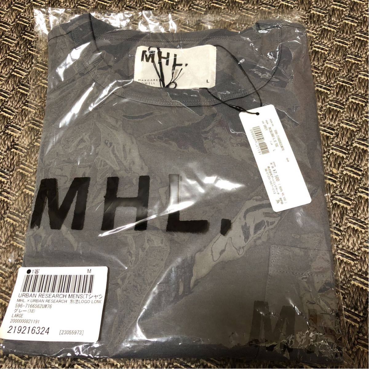 MHL LOGO LONG TEE Lサイズ(男性用)｜売買されたオークション情報、yahooの商品情報をアーカイブ公開 - オークファン ...