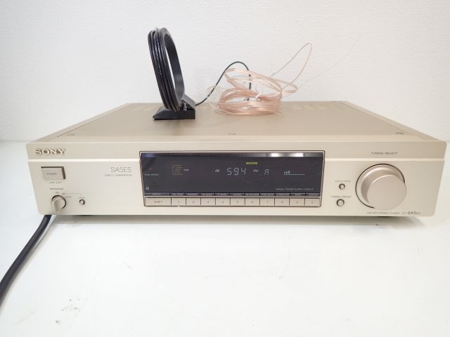 SONY ソニー ST-SA5ES AM/FMチューナー アンテナ付 52289-5(チューナー)｜売買されたオークション情報、yahooの ...