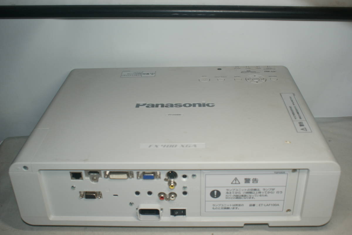 PANASONIC 高輝度 液晶プロジェクターPT-FX400 4000lm 程度良好 HDMI端子(本体)｜売買されたオークション情報、yahooの商品情報をアーカイブ公開 - オークファン ...