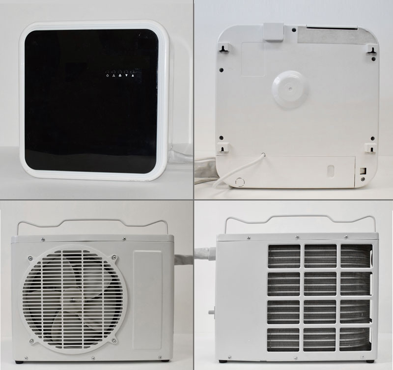 1円 CLESEED クレシード 楽座クーラー CLECOOL V2 持運びタイプ ドレンホース2M 単相100V 50Hz 60Hz 冷房能力1250W 4650BTU 冷房 除湿 送風 ...