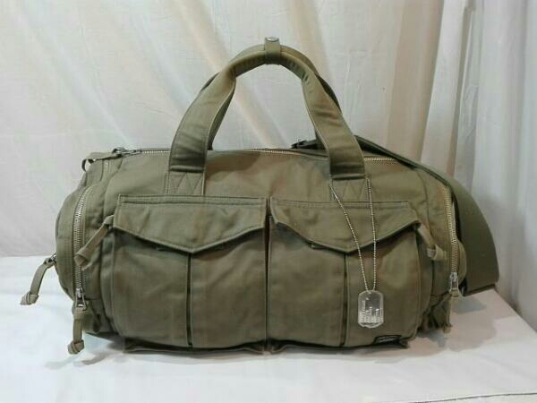 PORTER ポーター LOVE&PEACE ラブアンドピース 2WAY ボストンバッグ タグキーホルダー ショルダーストラップ付き ミリタリー風(ボストンバッグ)｜売買されたオークション情報 ...
