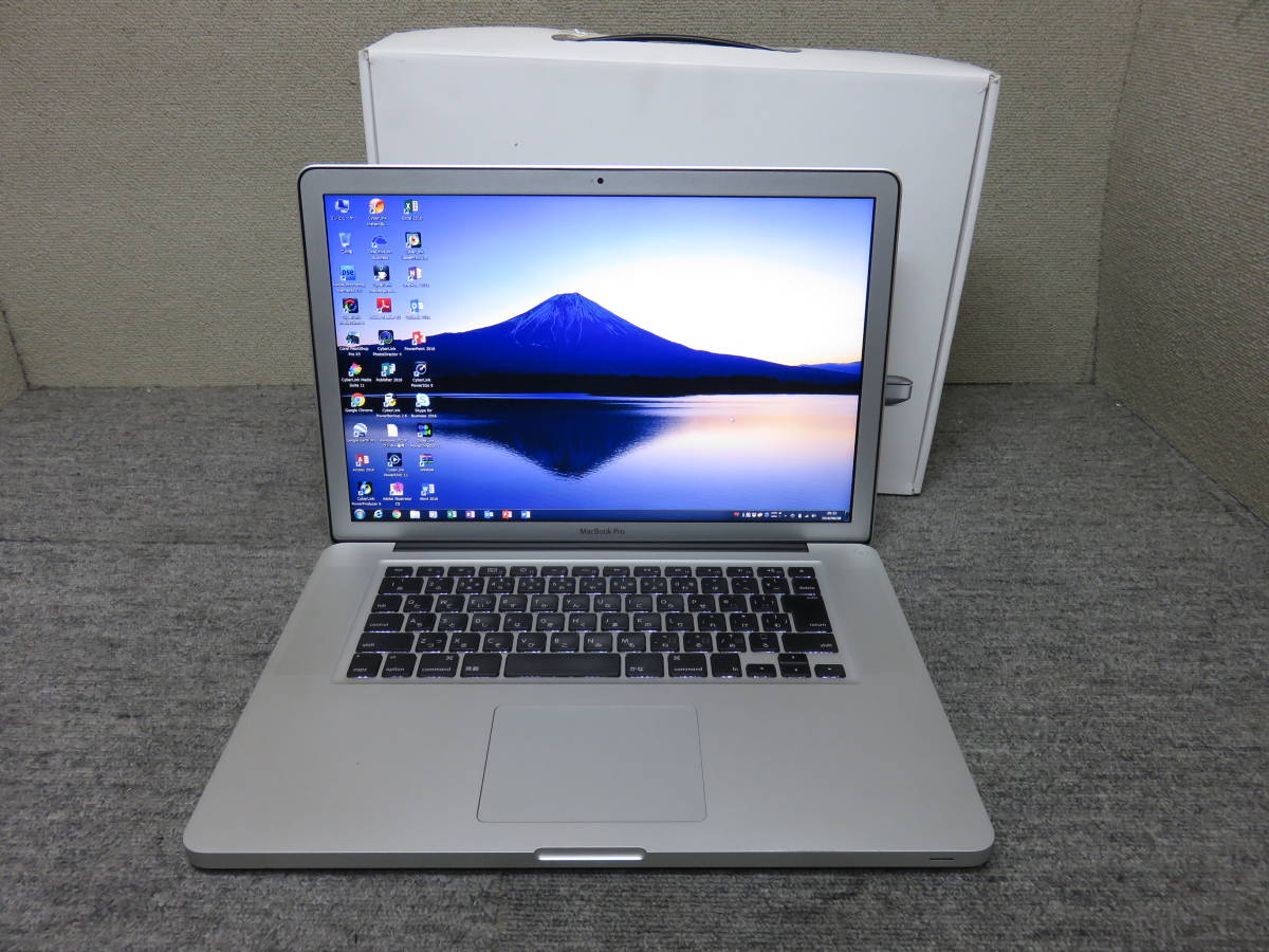MacBook Pro A1286 Early 2011 15.4型 高速Core i7 / 8GB / 1000GB ダブル Mac OS ...