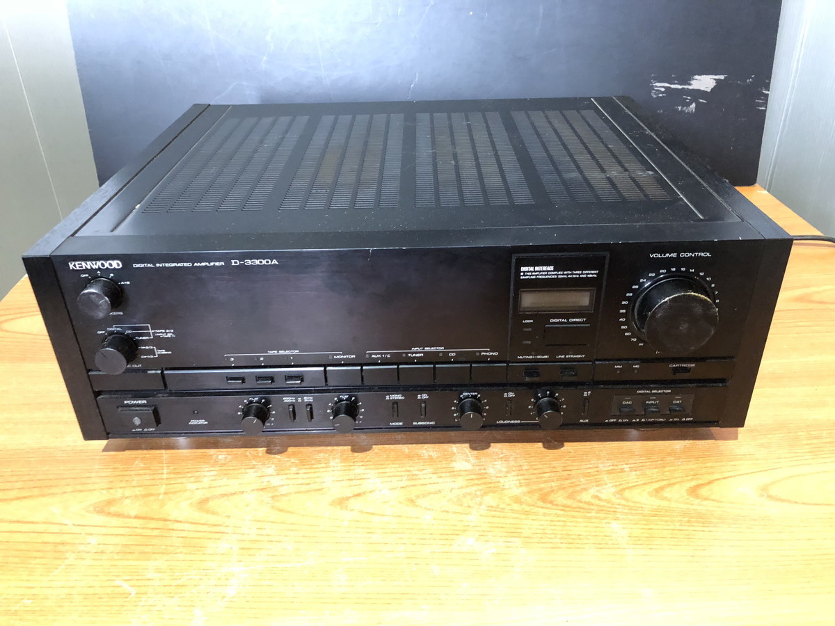 A6-41 KENWOOD デジタルプリメインアンプ D-3300A(KENWOOD)｜売買されたオークション情報、yahooの商品情報をアーカイブ公開 - オークファン（aucfan.com）