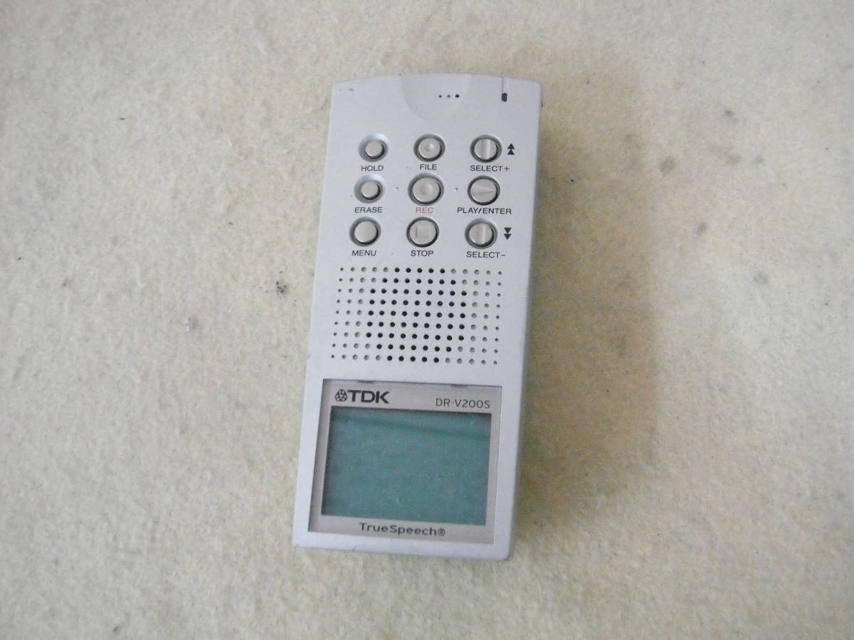 TDK ICレコーダー シルバー DR-V200S sk-0614-9(ICレコーダー)｜売買されたオークション情報、yahooの商品情報を ...